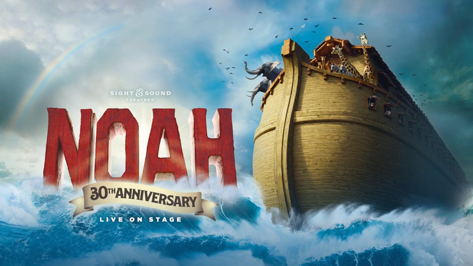 NOAH AT SIGHT & SOUND THEATRE: JULY 30-31, 2025 - Wade Tours Bus Tours